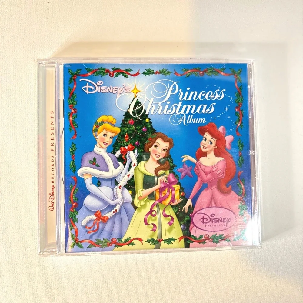Walt Disney Records | Media | Disney Princess Christmas Album Cd 205 ...